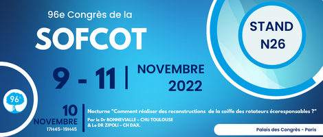 SBM | S.B.M. participe au congrès de la SOFCOT à Paris